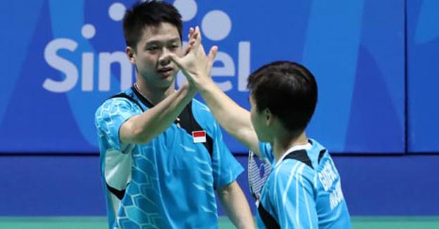 PB MARITIM Samarinda: Kevin dan Gideon ke babak 16 besar Jeonju Victor ...