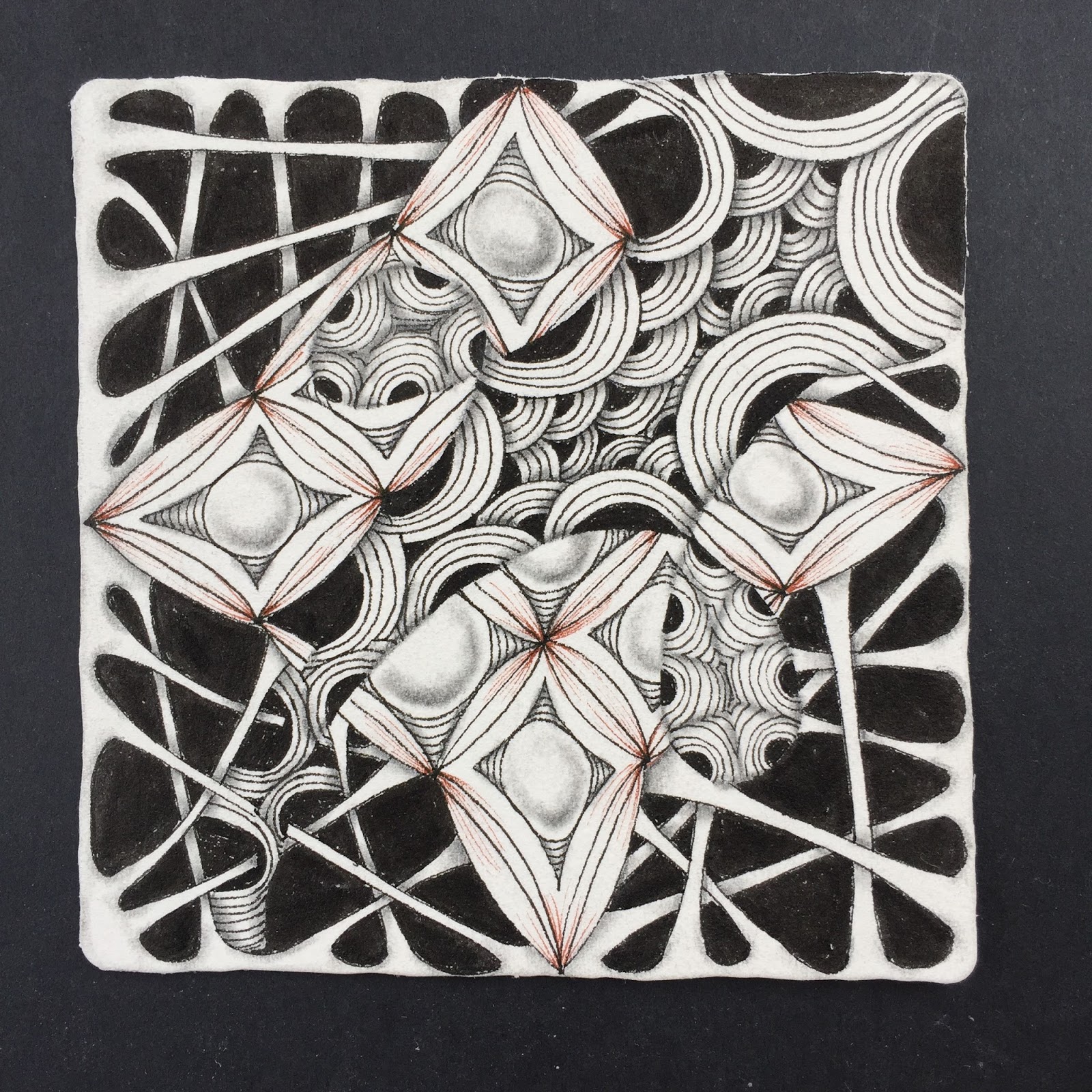 Tickled To Tangle: March 2018