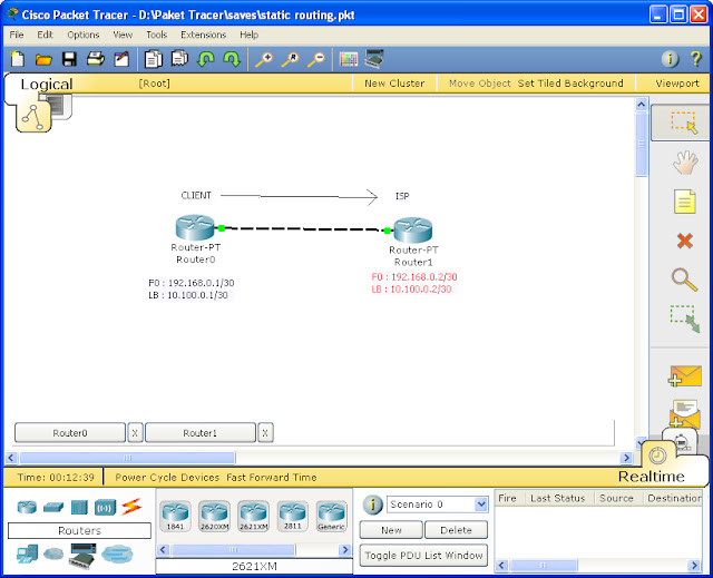 Static Routing (Cisco Paket Tracert) | Berbagi Itu Indah