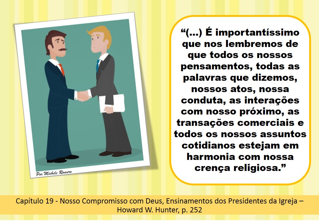 As Tontas Vão Ao Céu: Capítulo 19 - Nosso Compromisso com Deus ...