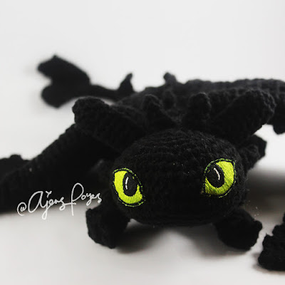 Ajeng Belajar Merajut: Free Crochet pattern: Totoro & Toothless