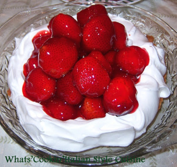 Italian Strawberry Cream Cake Recipe | What's Cookin' Italian Style Cuisine