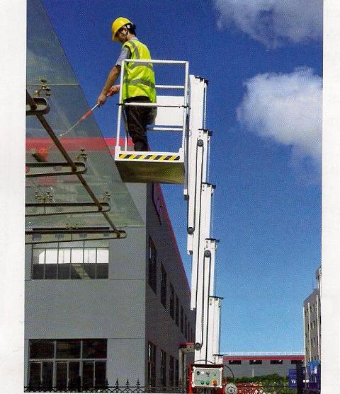 Alat Industri Dan Kebutuhan Kontraktor : Tangga Elektrik Aerial 8 Meter ...
