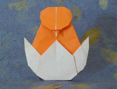 PAPIROFLEXIA PARA TOD@S: POLLITOS SALIENDO DEL HUEVO