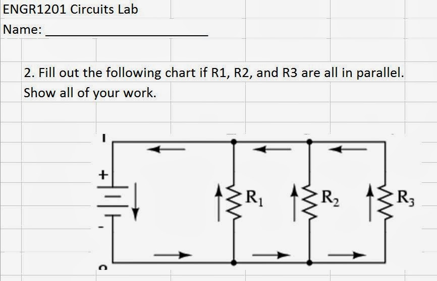 ENGR 1201: Circuits WS & Lab