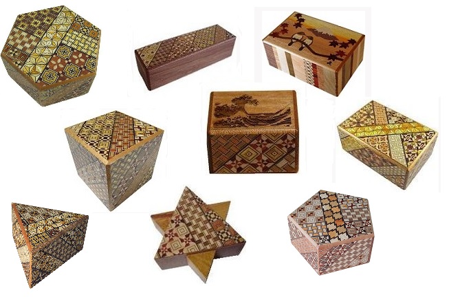 Gabriel Fernandes' Puzzle Collection: Japanese Puzzle Boxes