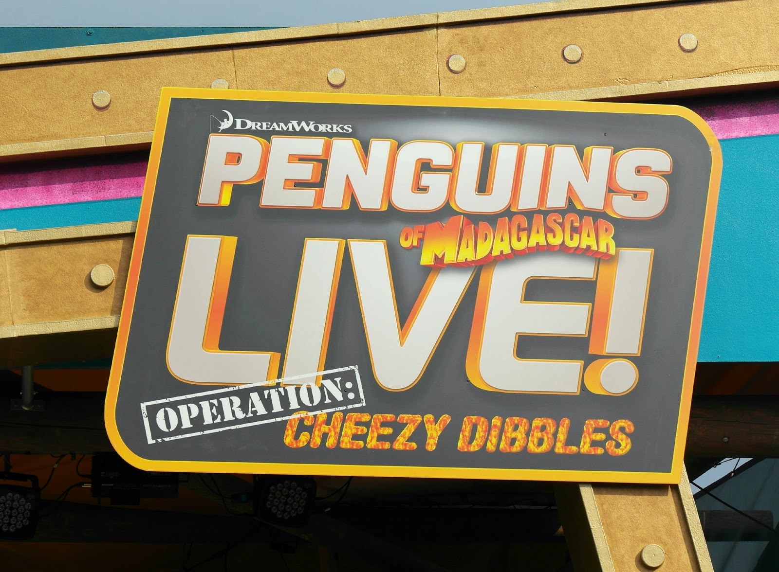 Me and my shadow: The Penguins of Madagascar at Chessington World of ...