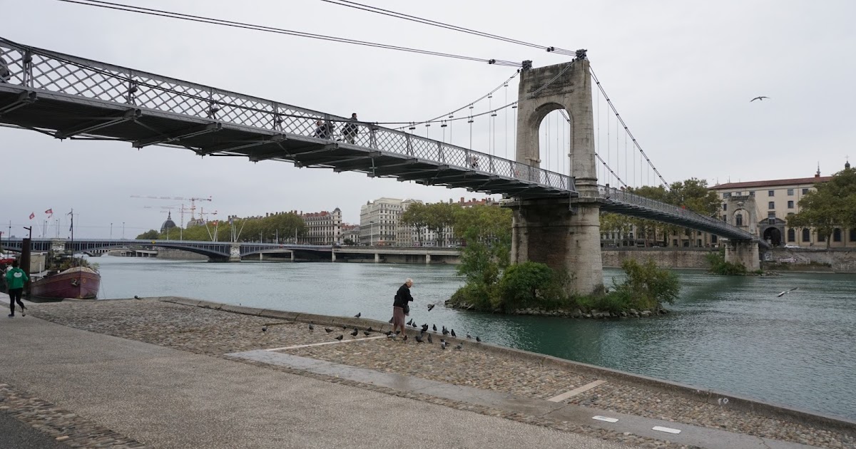 Bridge of the Week: Bridges of Lyon, France: Passerelle du College ...