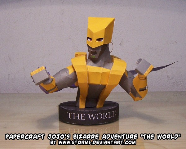 Ninjatoes' papercraft weblog: Papercraft Jojo's Bizarre Adventure The ...