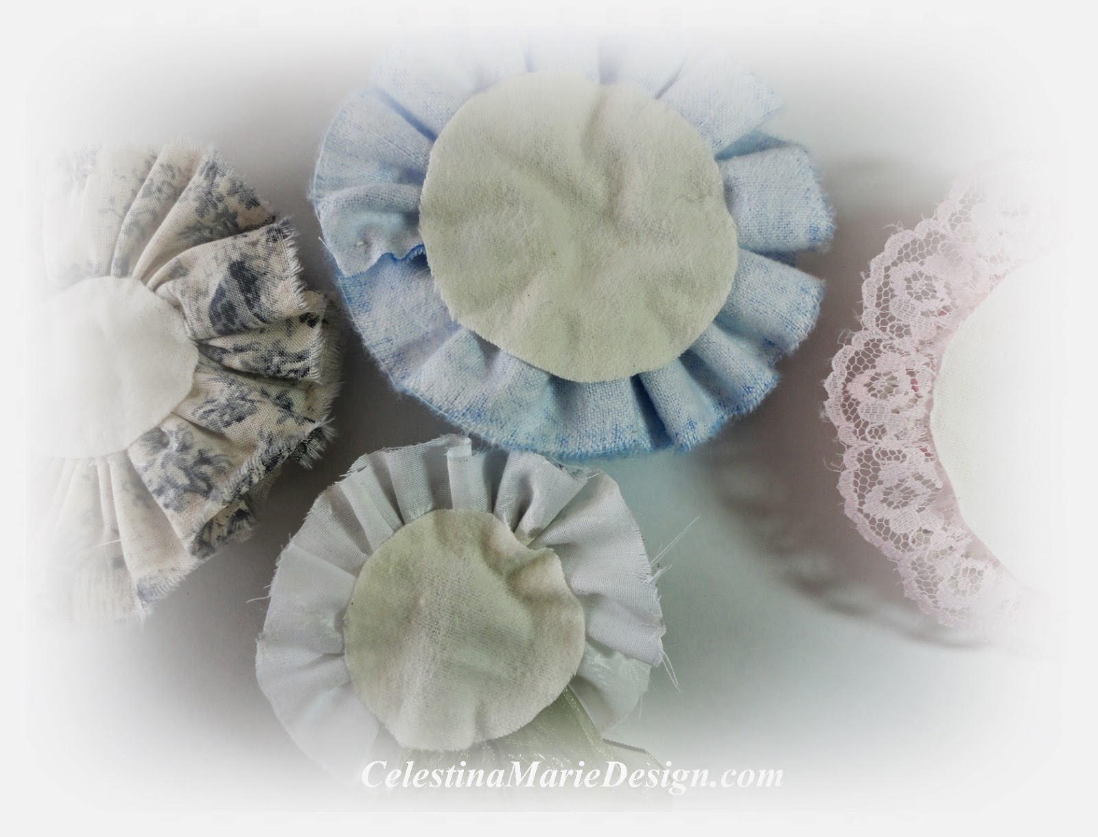 Creating Fabric Rag Flowers - Rose Garden Market