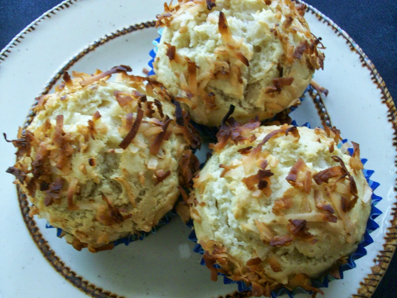 Martha's Recipe Cabinet: Coconut Muffins