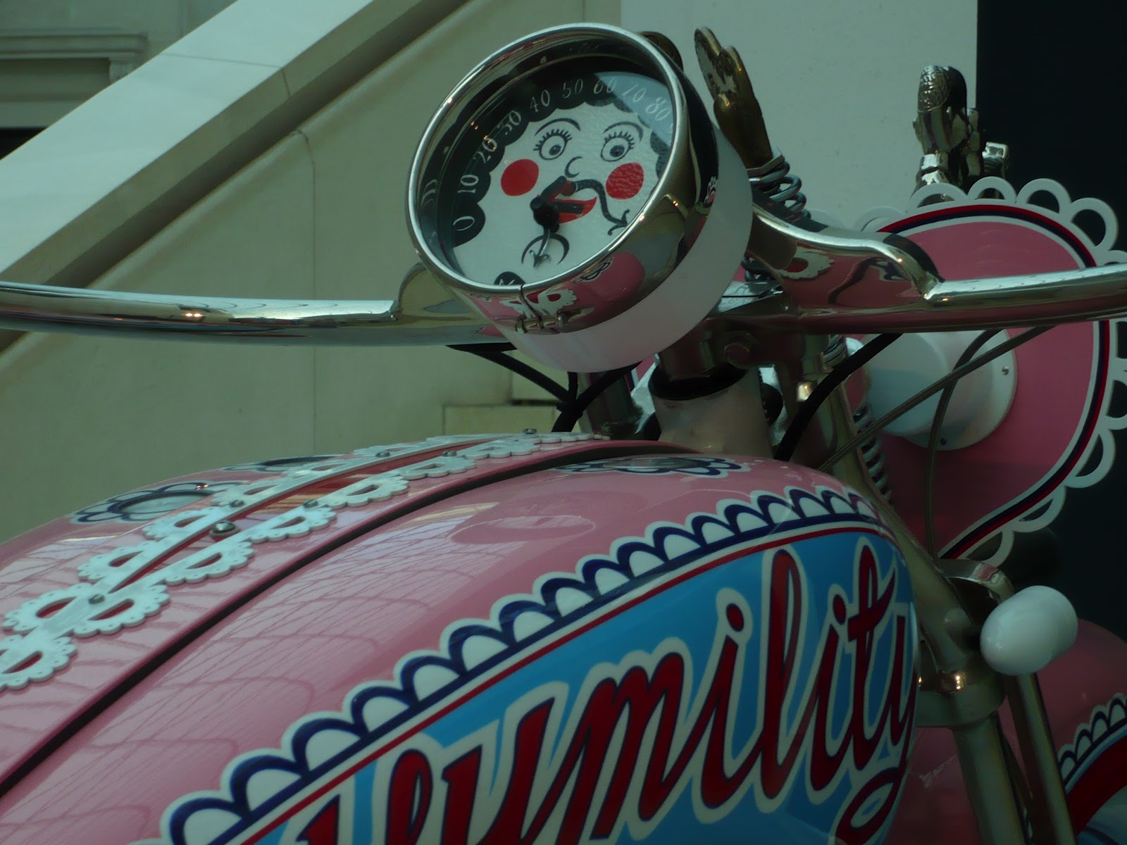 A Raft of Apples: ABC Wednesday - Grayson Perry's Bike