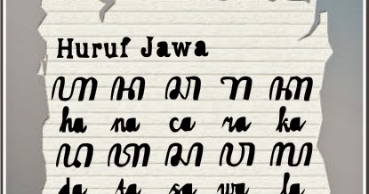 Asal Usul Aksara Jawa | Guru Berbagi Info