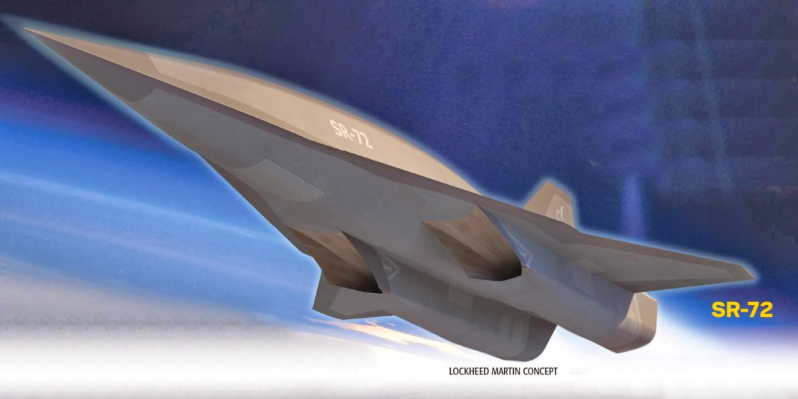 음속 6 배 정찰기 ? - 록히드 마틴 SR - 72
