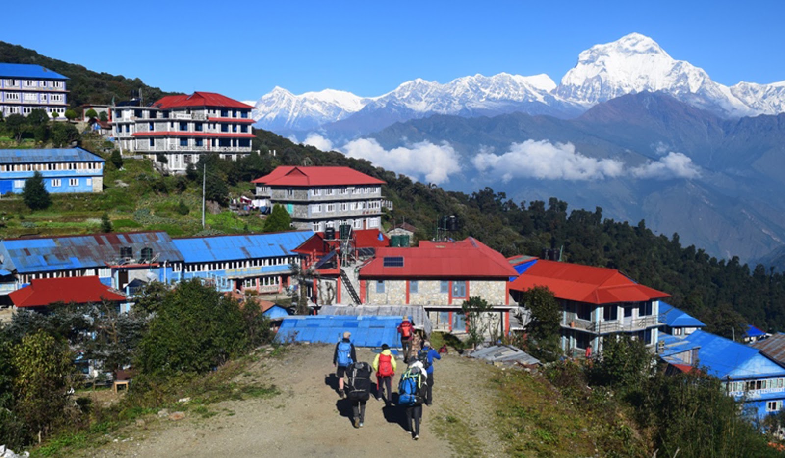 Tourist Place Ghorepani , Nepal