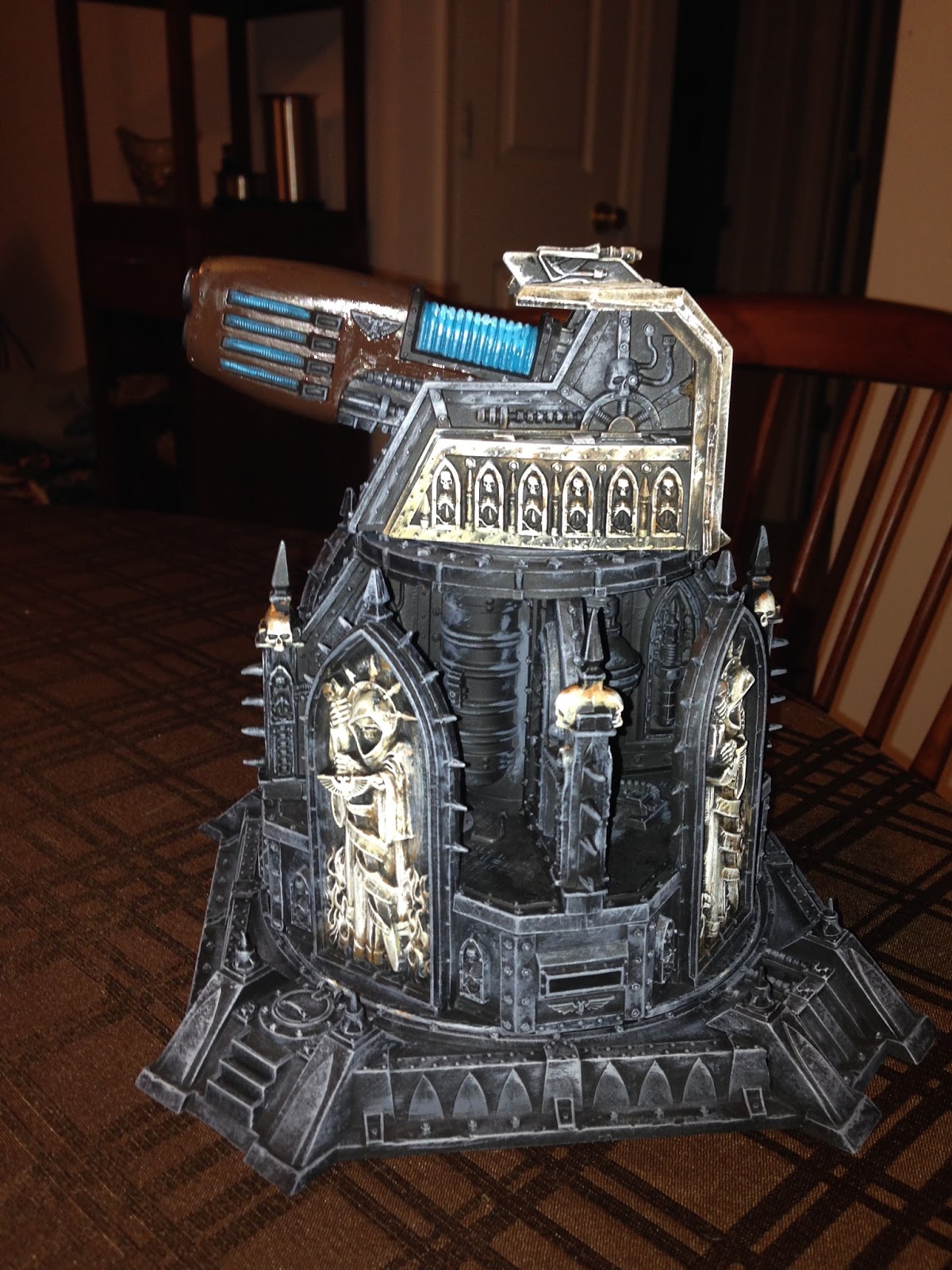 Kris Wall Minis: Plasma Obliterator, Mostly Painted