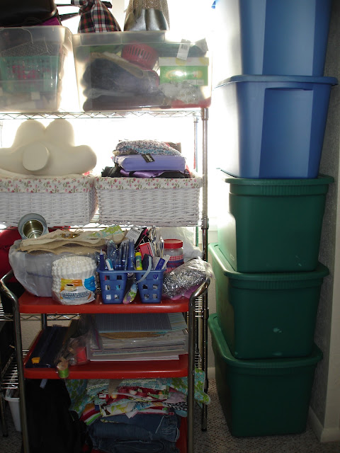 Cheap and Easy {no frills} Craft Supply Storage