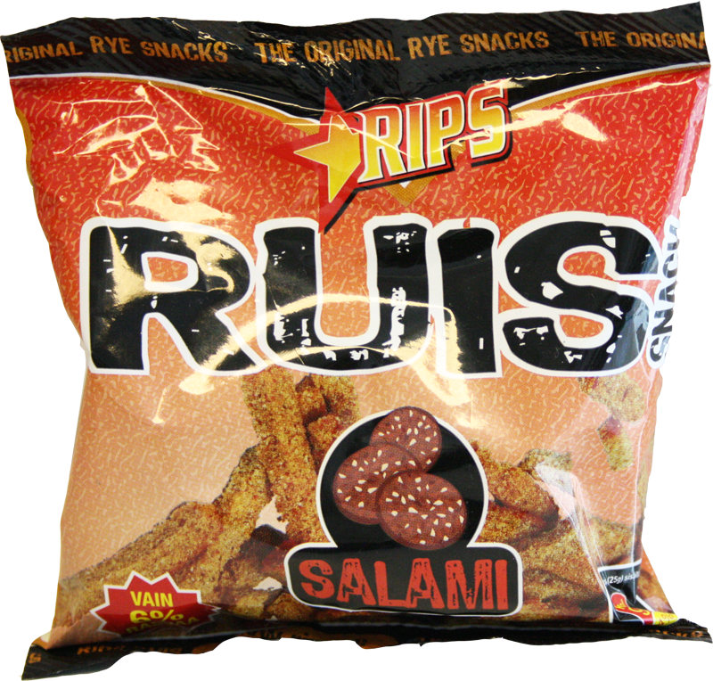 Napostellen: Rips Ruis snack Salami