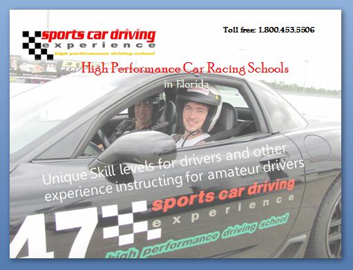 Car Racing Schools in Florida: Be a professional car racer