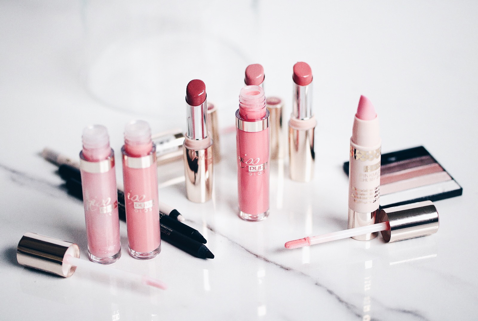 Pink Muse by PUPA : Tous les Swatches ! | kleo beauté