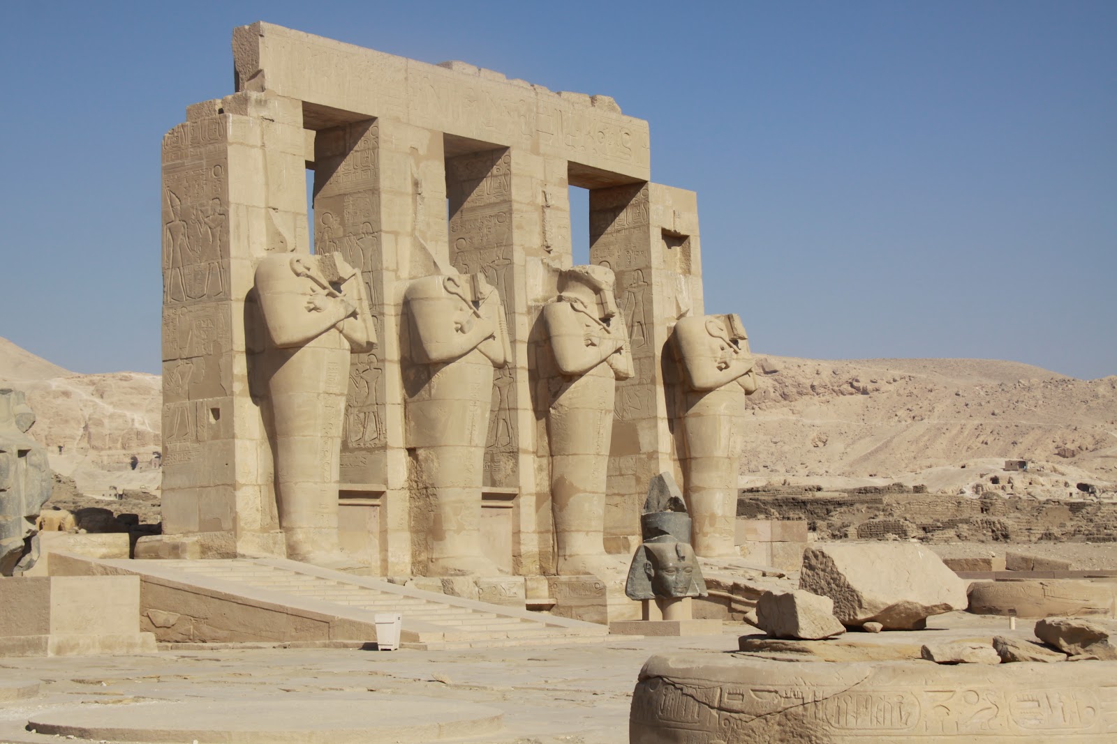 Egyptology News: Photo for Today: the Ramesseum