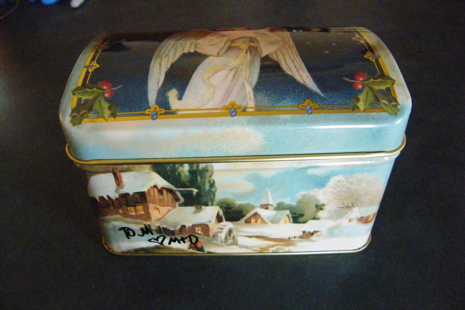 artteajannell: Thrifty Tin Wrapping