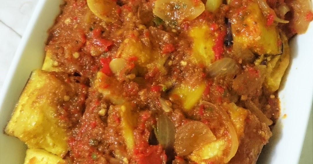 TERU TERU BOZU: Resipi: Terung Goreng Berlado Sedap dan Mudah