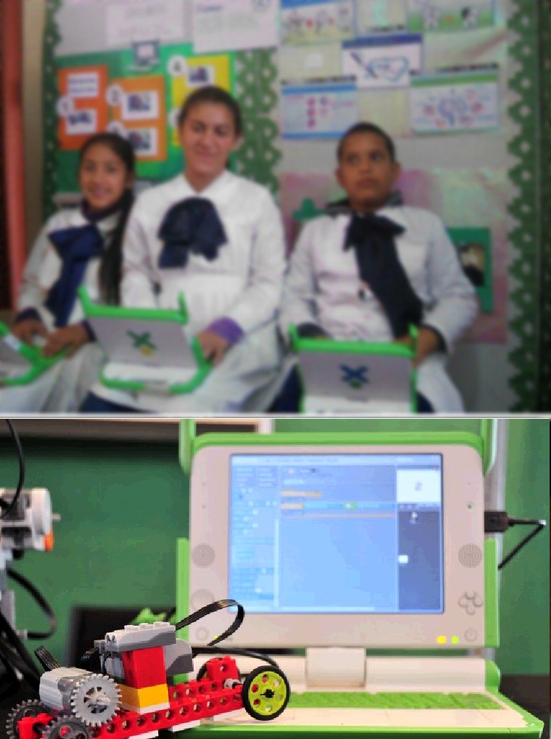 Plan CEIBAL en Cerro Largo: Robots manejados por los niños con sus XO ...