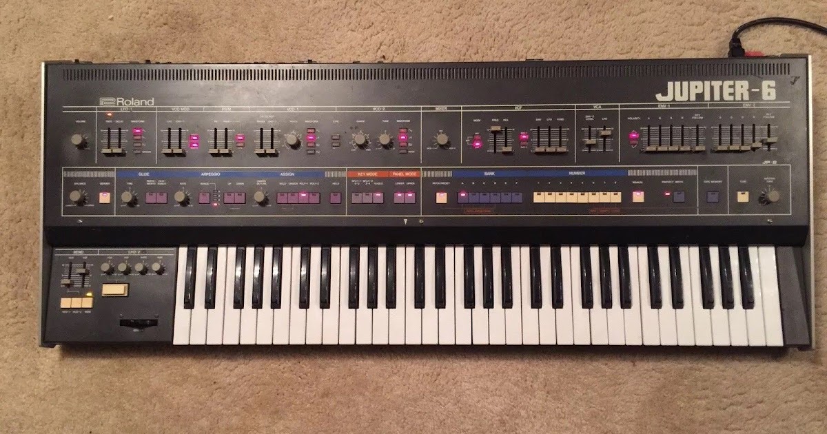 MATRIXSYNTH: Roland Jupiter 6 Keyboard Synthesizer