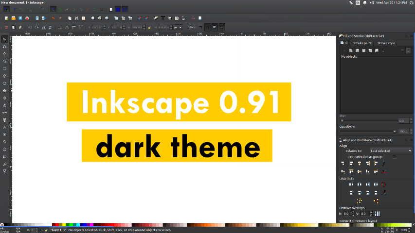 Inkscape dark theme - sheryscripts