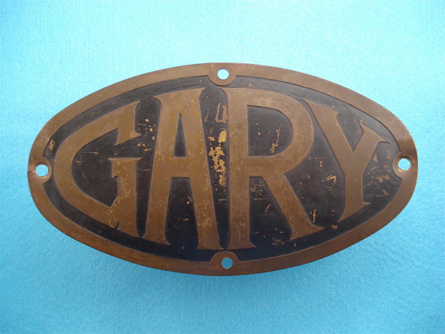 American Auto Emblems: GARY