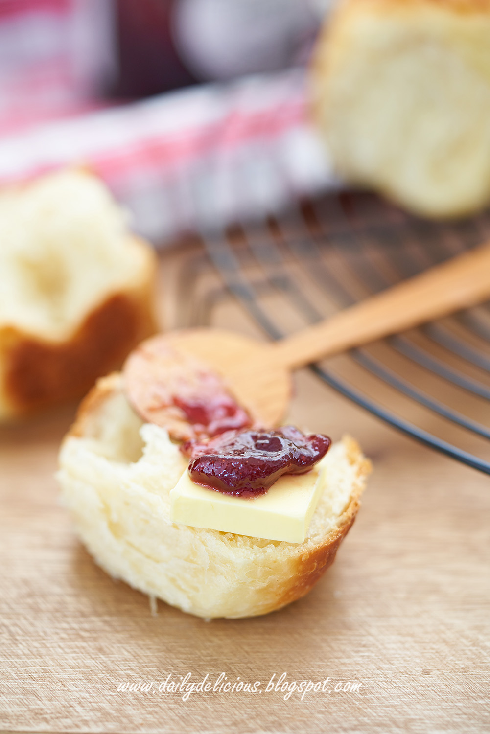 dailydelicious: Simple cream bread