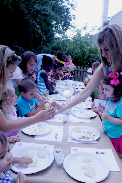 Stamp Camp: Milk and Cookies Party