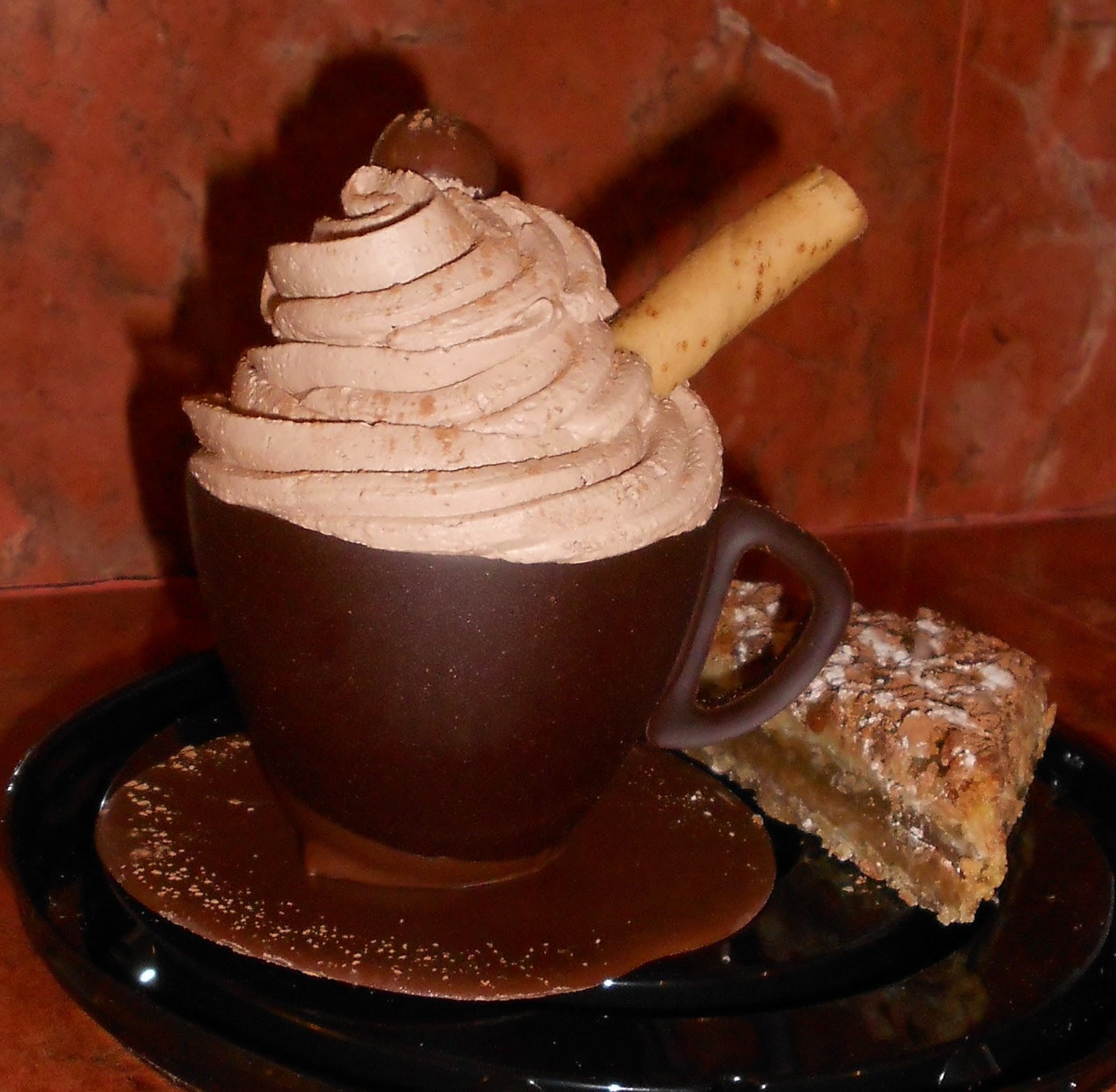 Inside My Head: I should invent a coffee cup made of chocolate...