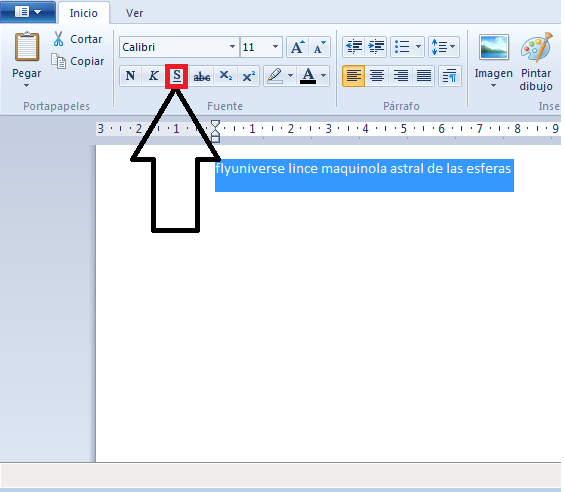 Herramientas De Word: Subrayado