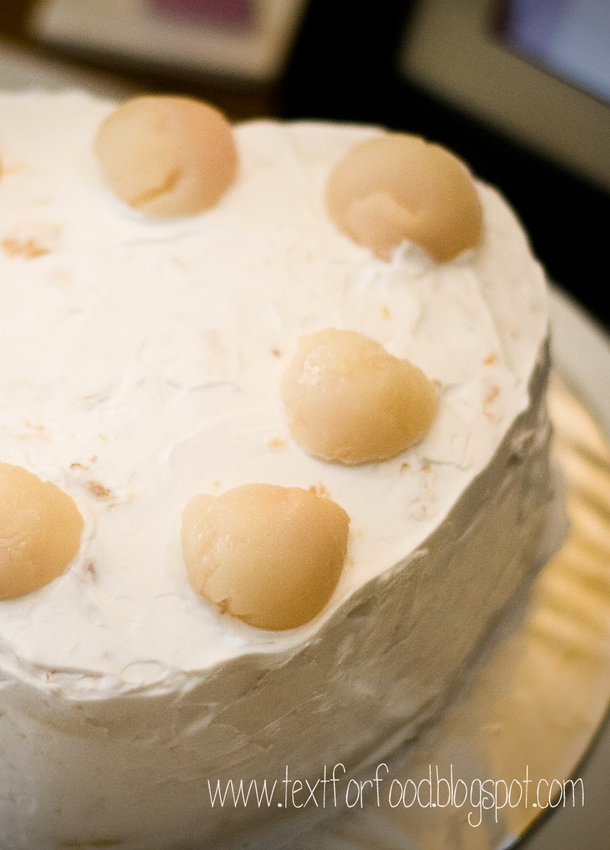 Sugar and Butter: Lychee layered cake