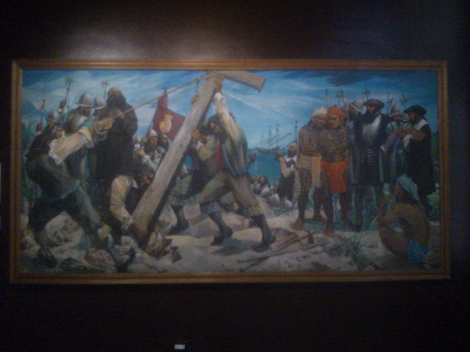 Mi Bitacoras: Planting of the First Cross