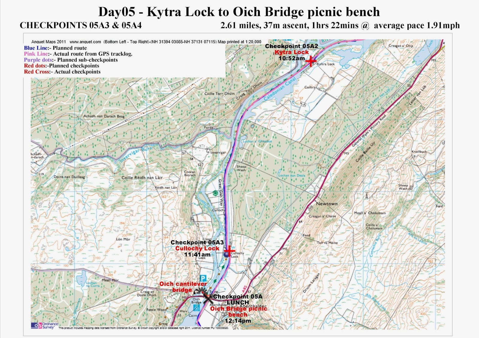 Peak Bagging - The Scottish Munros: Great Glen Way Day05 - Fort ...