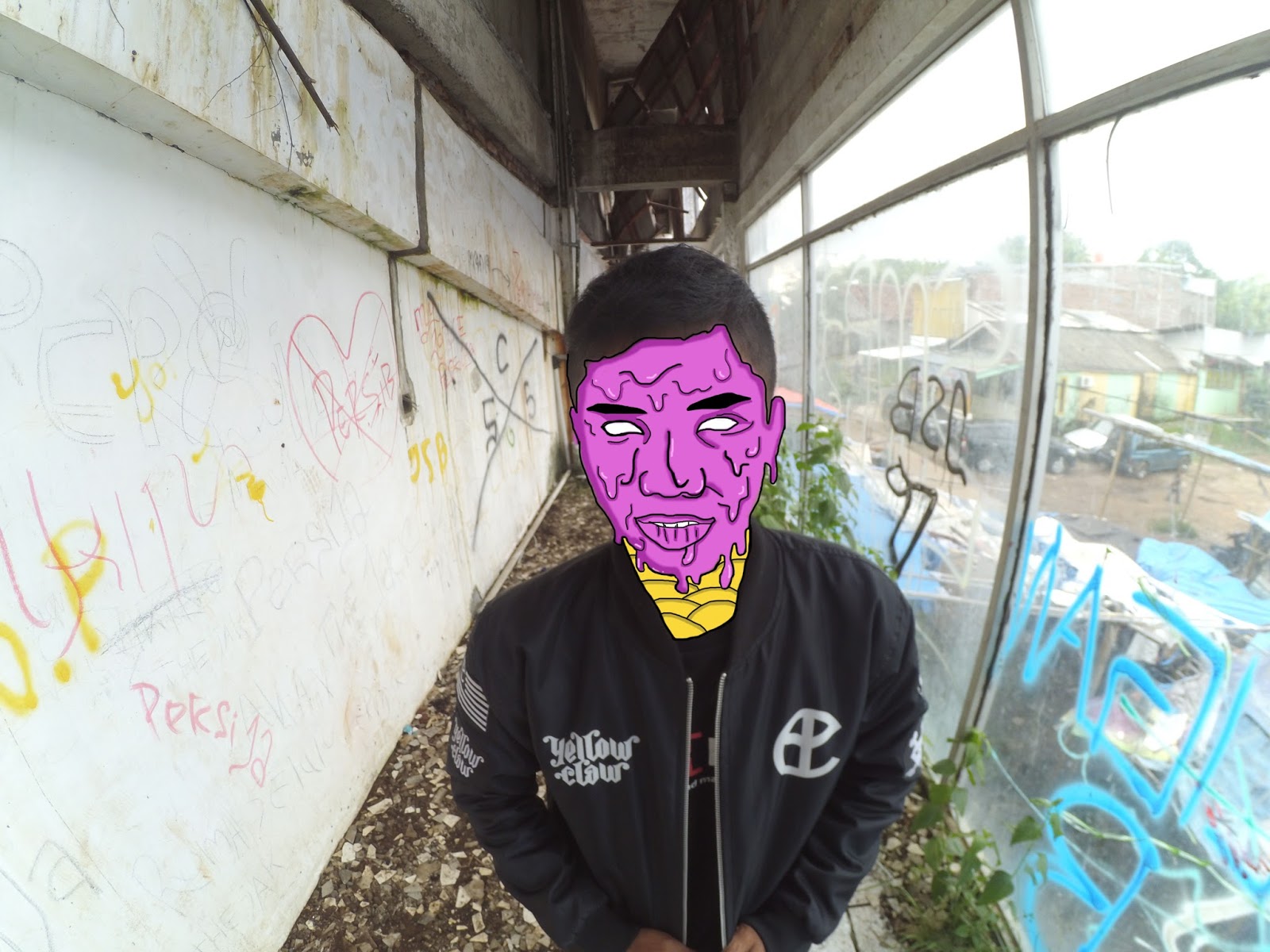 Cara membuat grime art menggunakan photoshop - Mahir Edit