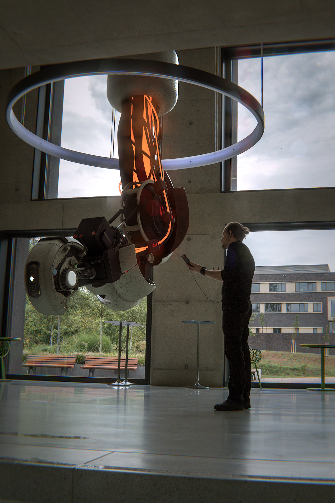 betalars blender: GlaDos