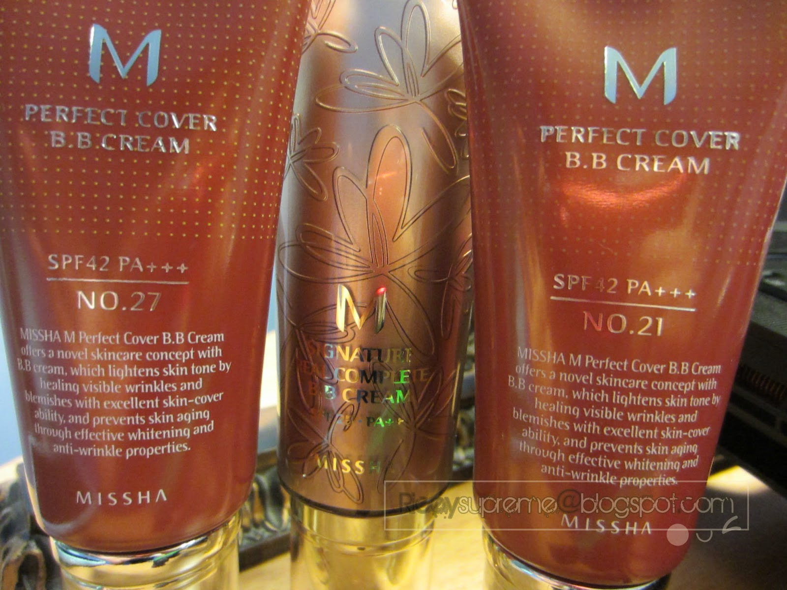 ♥ A Beauty Loving Nerd ♥ : Missha BB Creams Comparison/Review