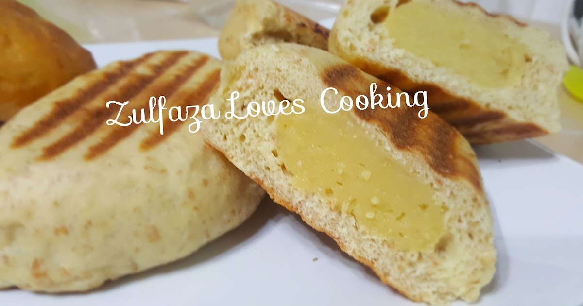ZULFAZA LOVES COOKING: Roti kastard tanpa Oven (Custard bread without Oven)