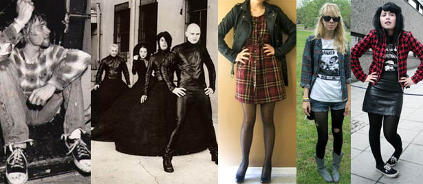 TUDO NO CHARME: Estilo Grunge