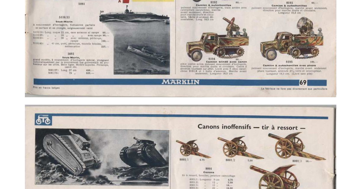 Toy soldiers and real battles: Märklin guns and artillery