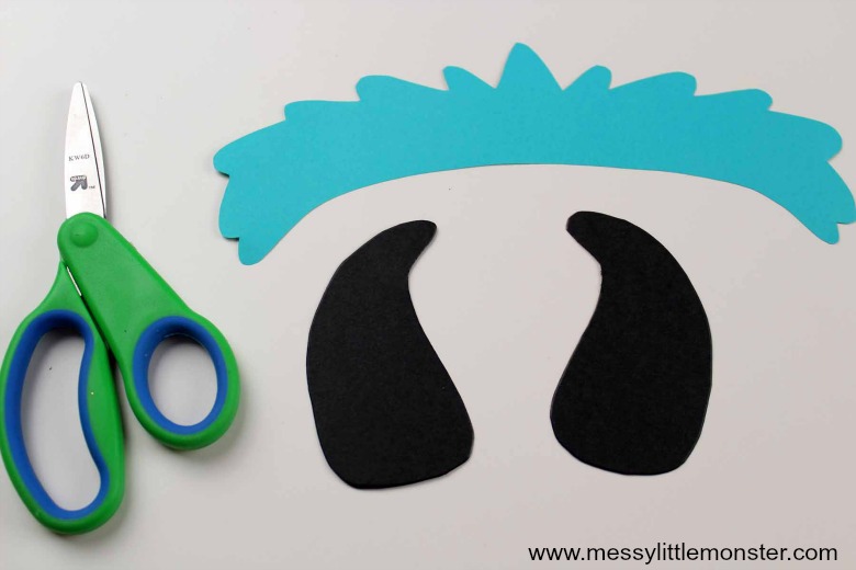 Chinese Dragon Mask - A fun printable dragon craft - Messy Little Monster
