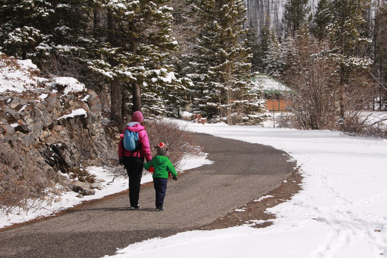 Family Adventures in the Canadian Rockies: Spring Energy Shot in Banff