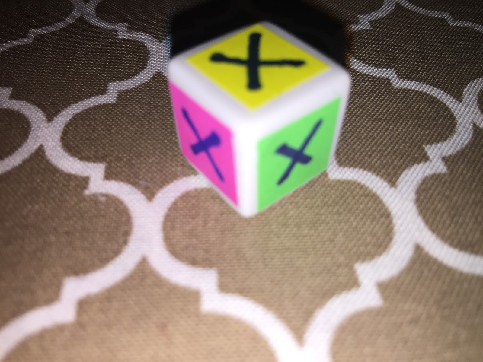 My Math Imagination: Change it up a little with this dice game!