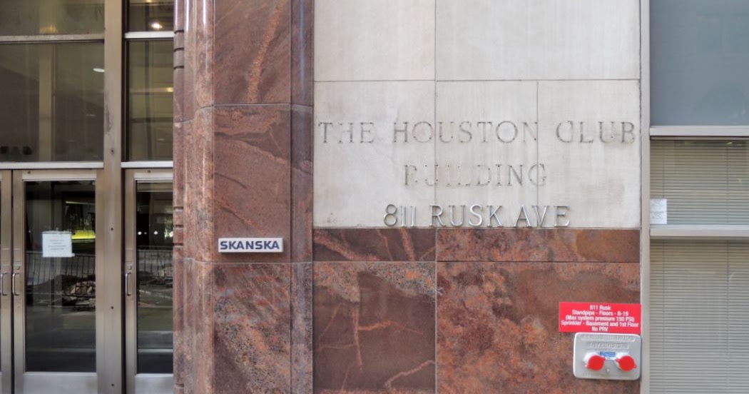 Houston in Pics: The Houston Club Building - its days are numbered