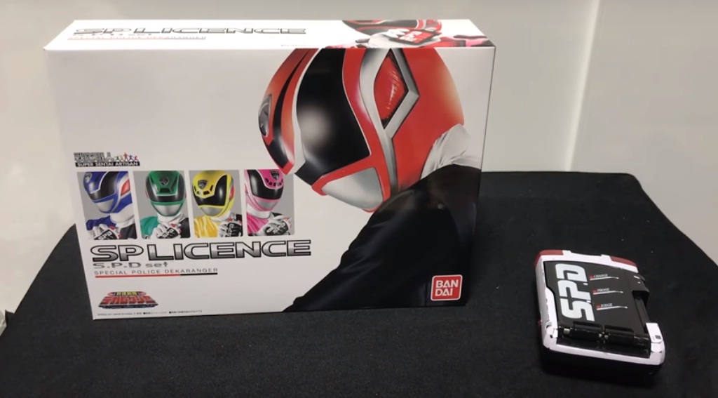 Super Sentai Artisan Tokusou Sentai Dekaranger SP License SPD Set ...