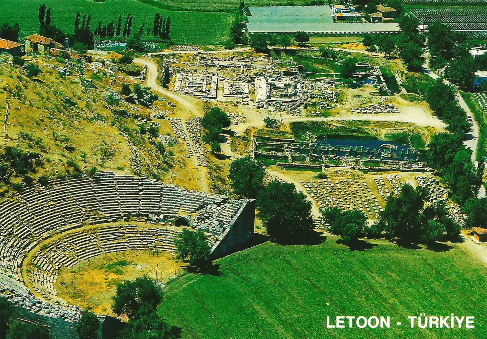 Postcards on My Wall: Xanthos - Letoon, Turkey (UNESCO)